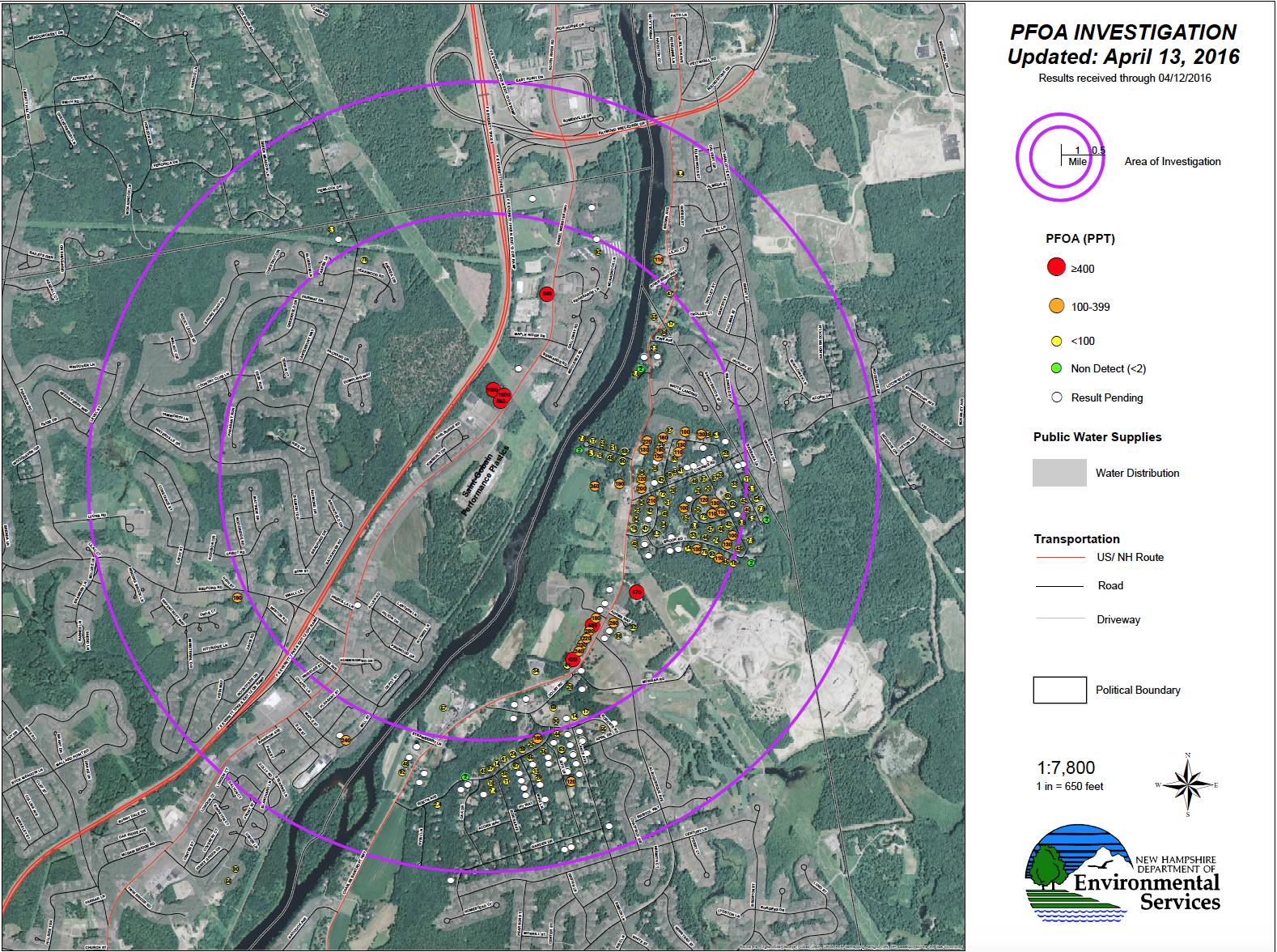 DES expands testing into Manchester of water contamination connected to ...