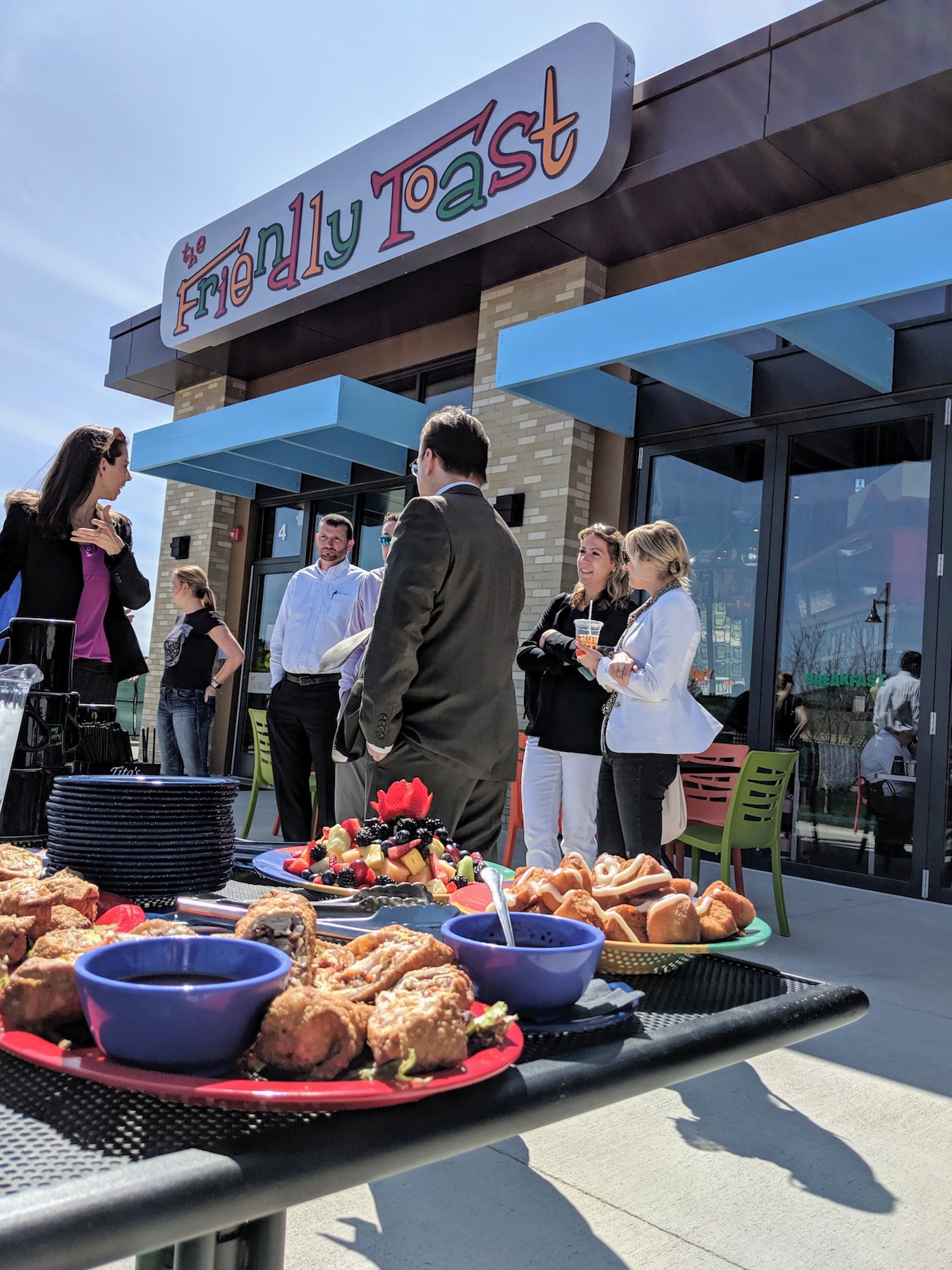 Ribbon is cut on Bedford's funky diner, The Friendly Toast - Manchester ...