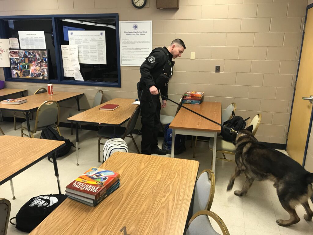 Police conduct 'routine' K9 search of two city high schools ...