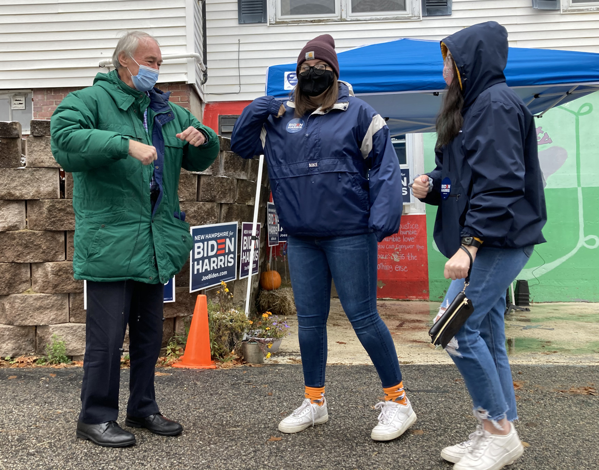 Senator Markey makes trip to NH - Manchester Ink Link