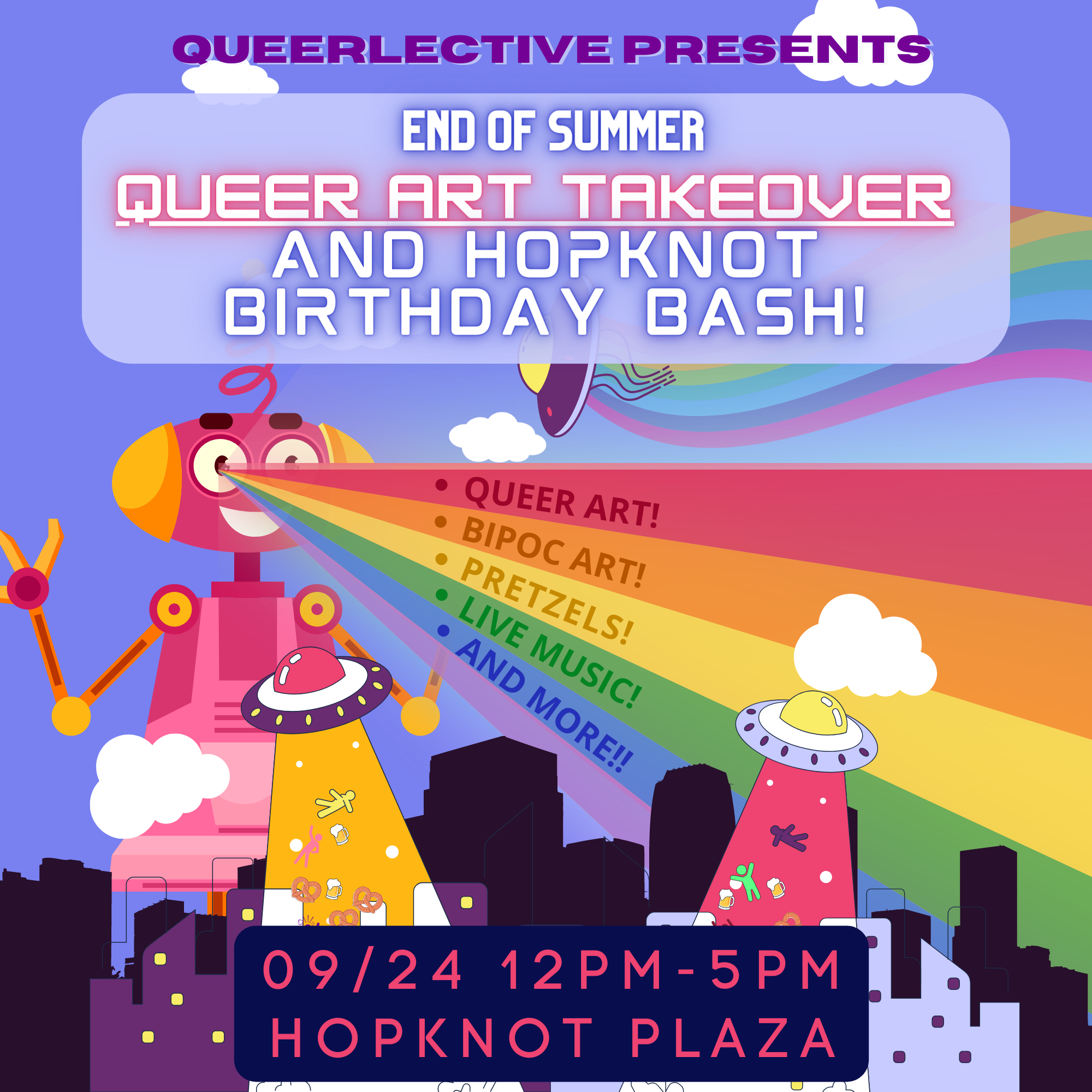 Sept 24: Queer Art Takeover and Hop Knot Birthday Bash - Manchester Ink ...