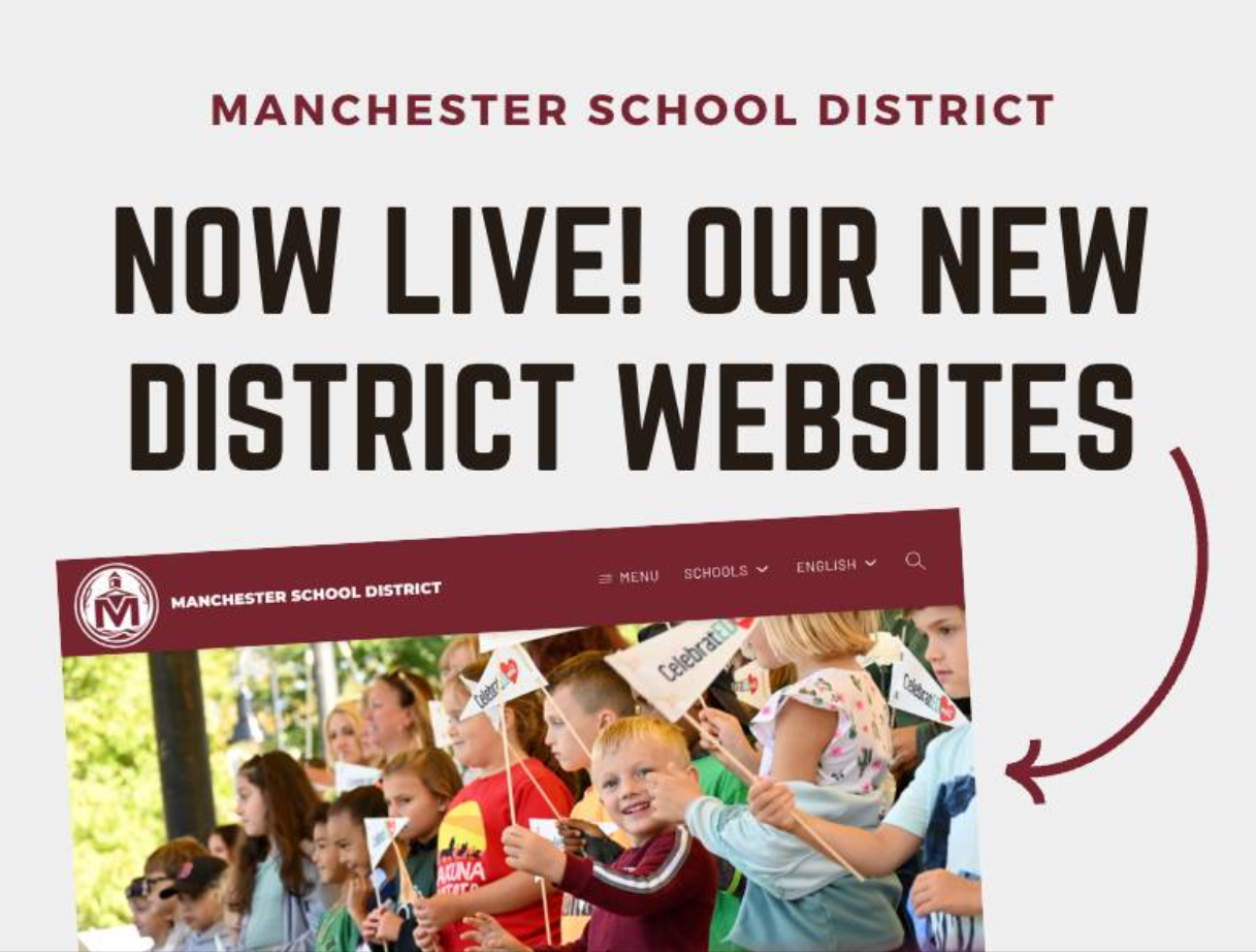 New Manchester school website launched, emails disrupted - Manchester ...