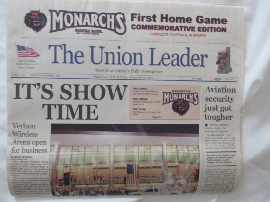 Timely Writer: Alternative headlines for the Union Leader - Manchester ...