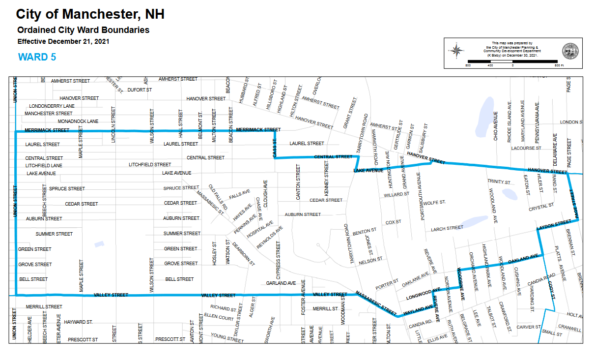 Ward 5 will see four Aldermanic candidates this September - Manchester ...