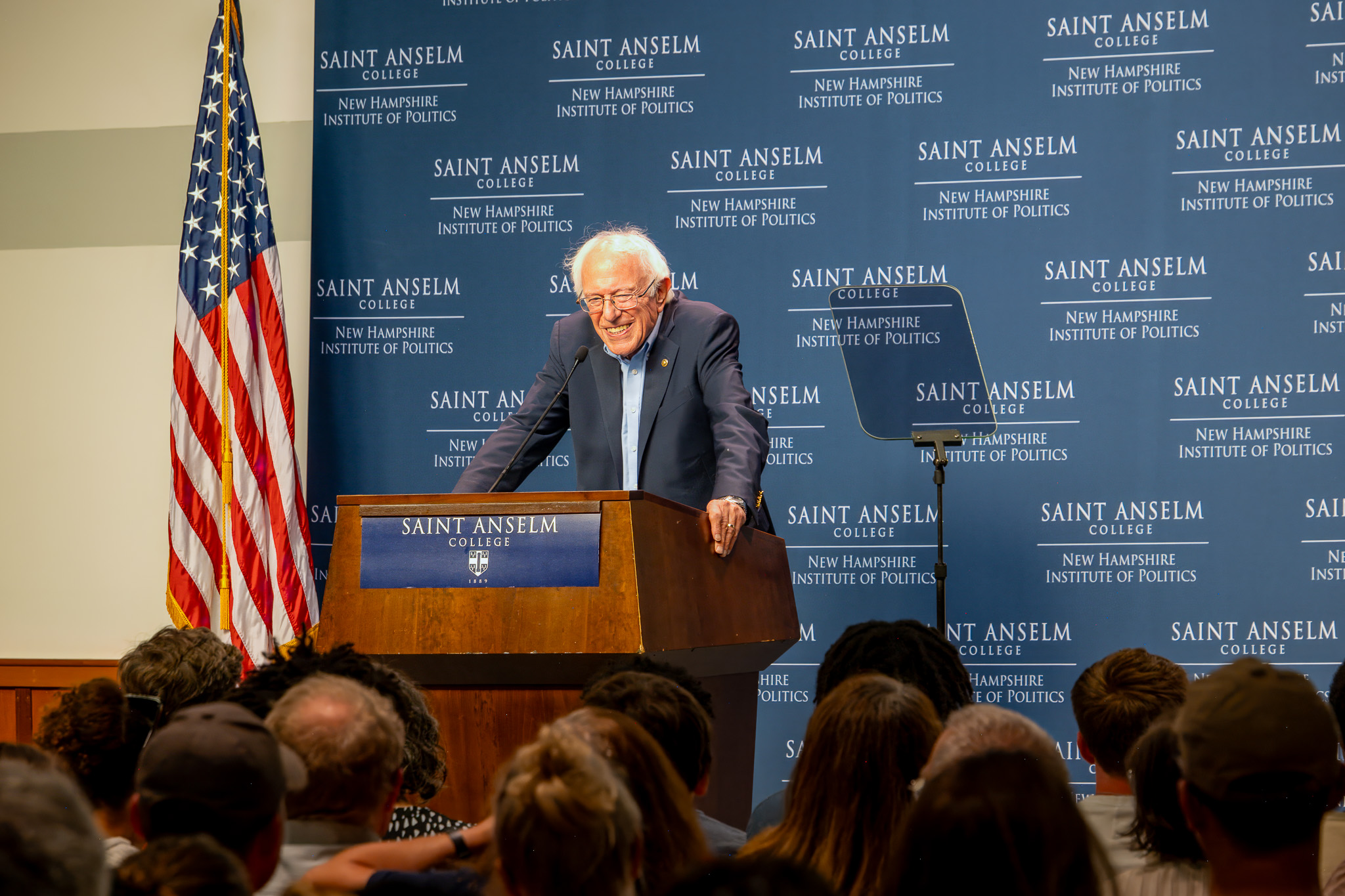 Bernie Sanders returns to New Hampshire to champion working class needs ...