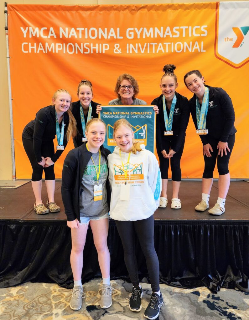 6 YMCA gymnasts medal at national competition - Manchester Ink Link