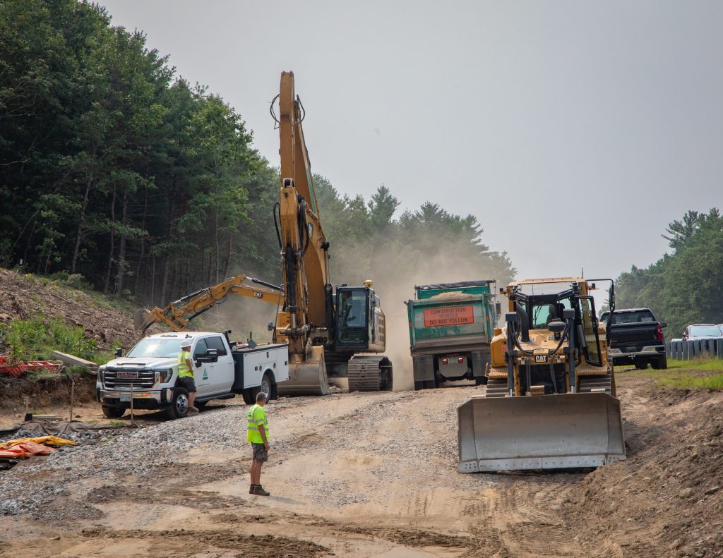 F.E. Everett Turnpike project progress: Bridging Nashua's Pennichuck ...
