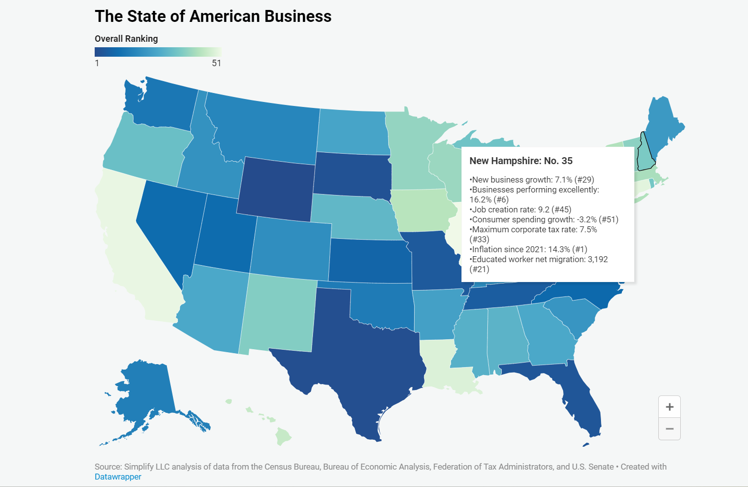 ‘Best place to start a business’ analysis ranks New Hampshire 35 in U.S ...