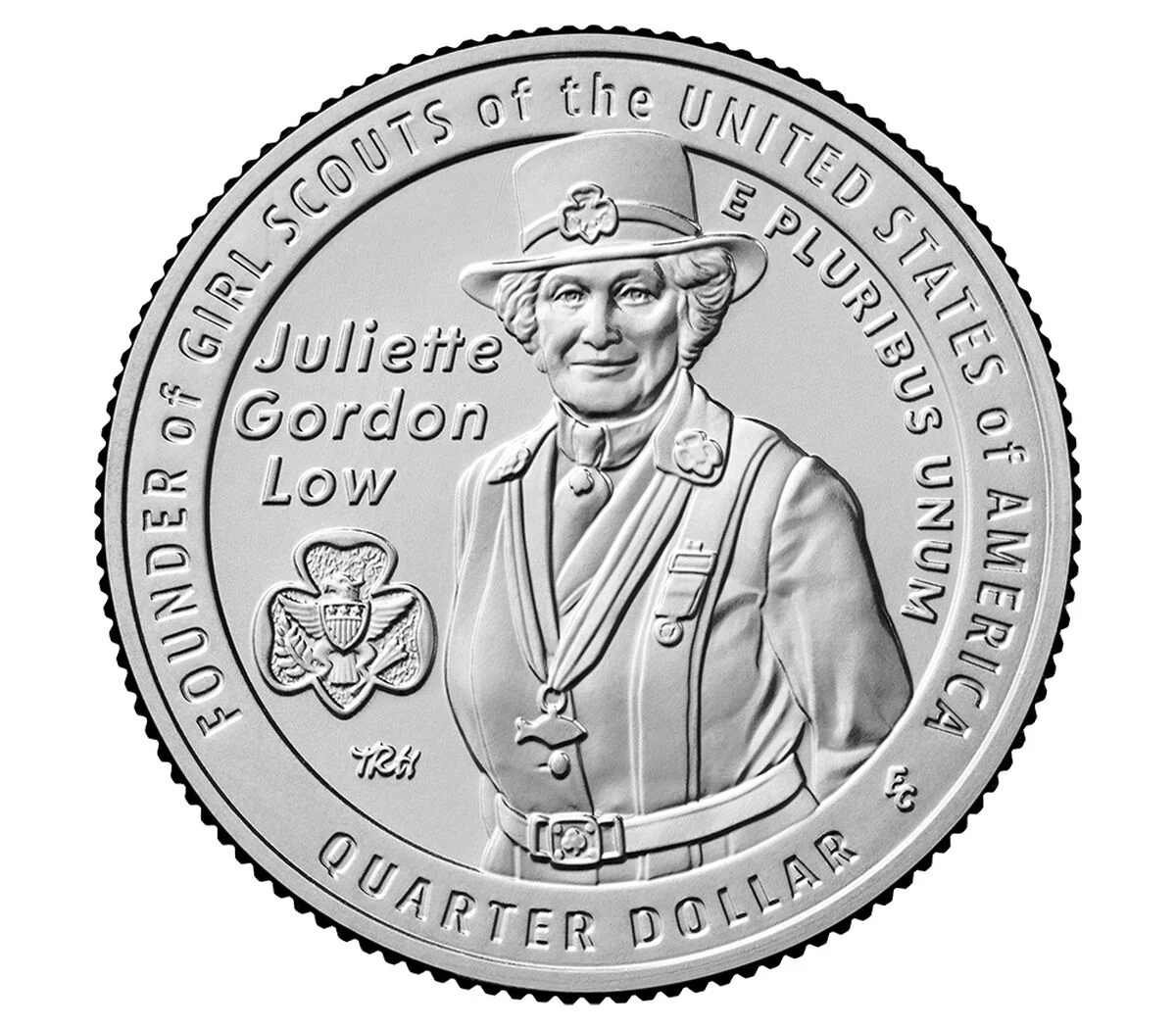 Girl Scouts celebrate new Juliette Gordon Low quarter - Manchester Ink Link