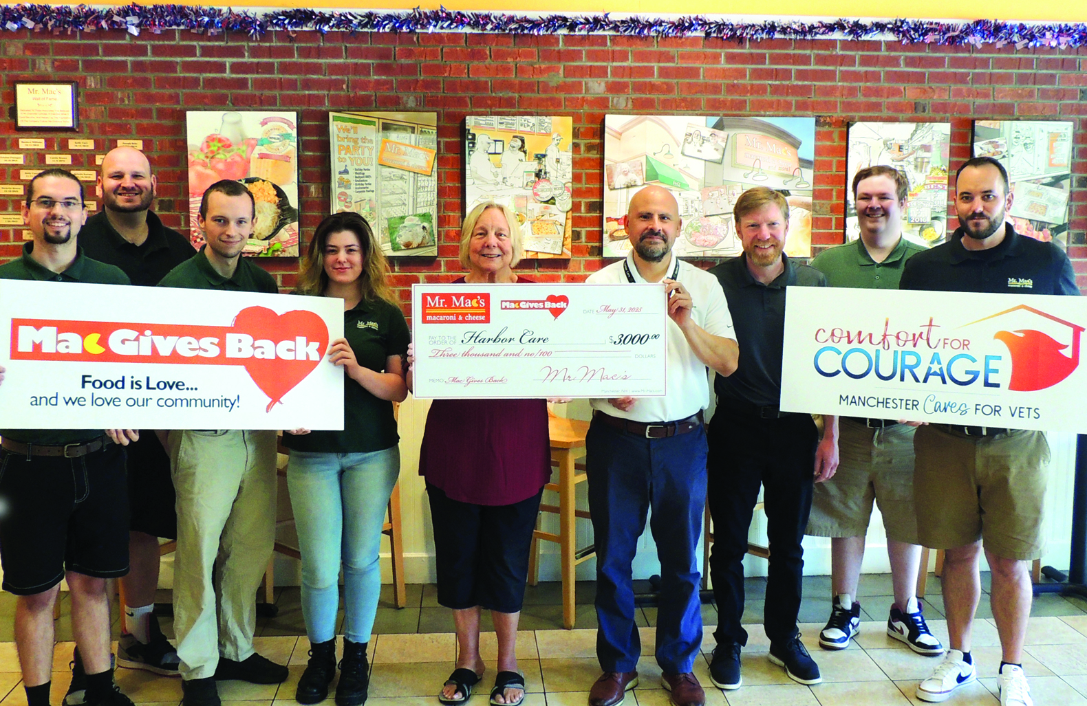 Mr. Mac’s 'Mac Gives Back' fundraiser nets $3K for Harbor Care in ...