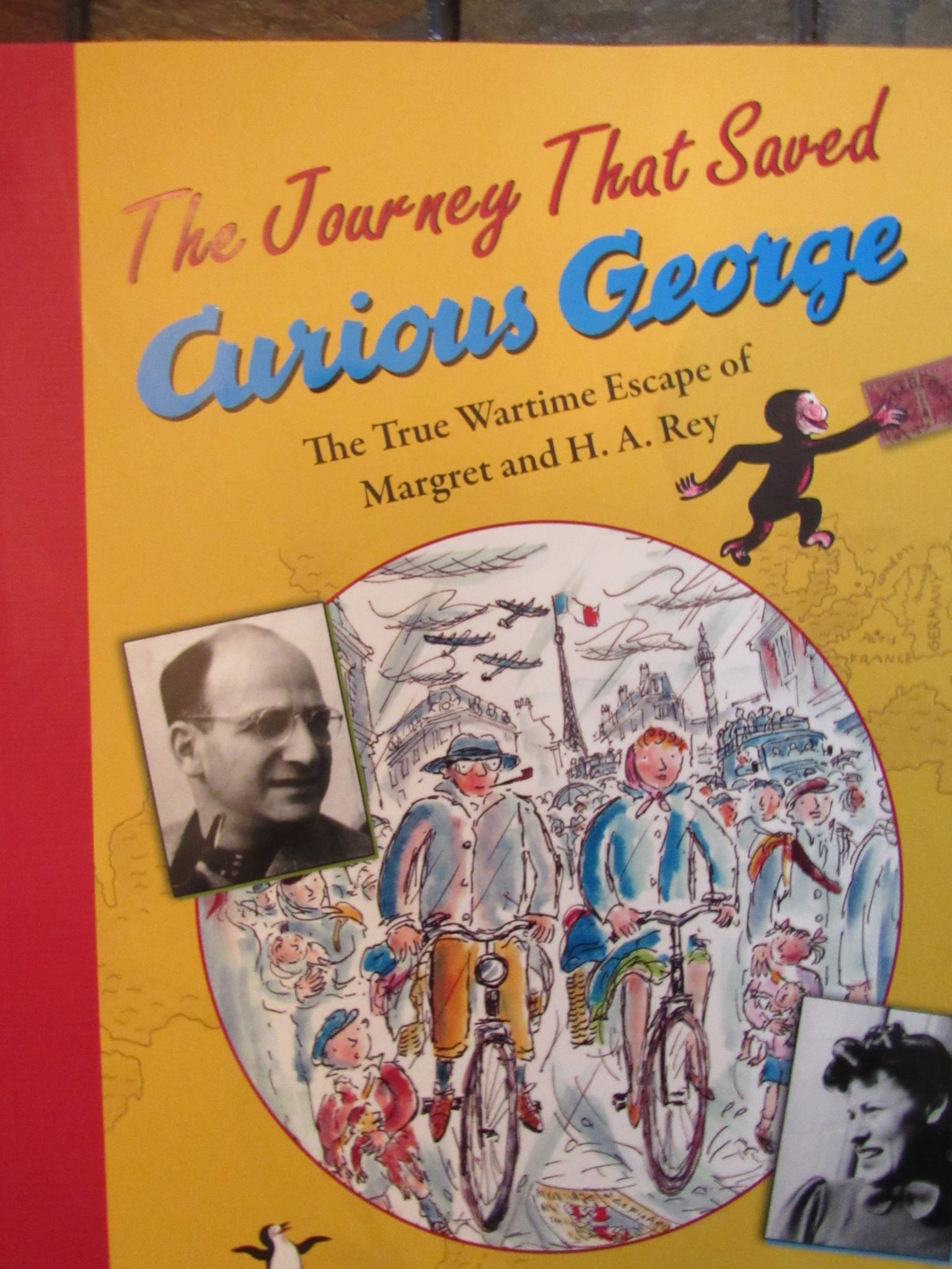 Curious George still out for adventure in the White Mountains ...