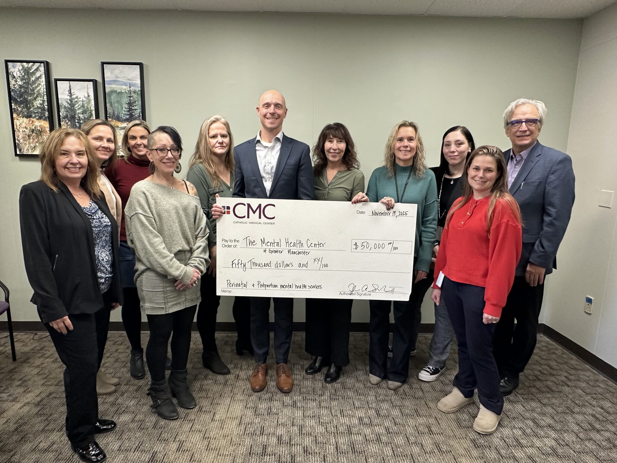 Mental Health Center receives $50K from CMC to launch perinatal and ...