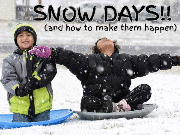 Snow Day! 'Tis the season for school cancellations - Manchester Ink Link