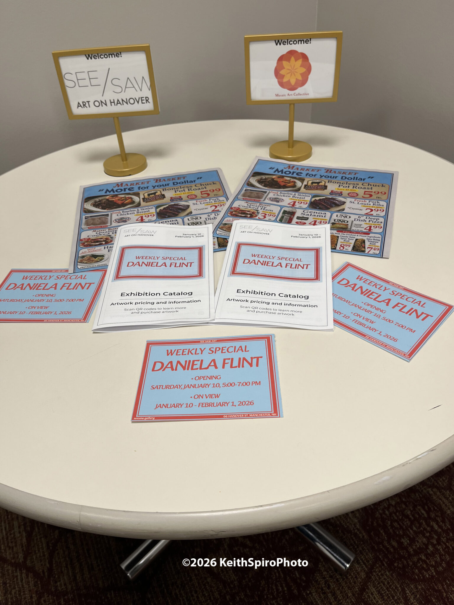 Weekly Special January 2026 at See/Saw Art - Manchester Ink Link