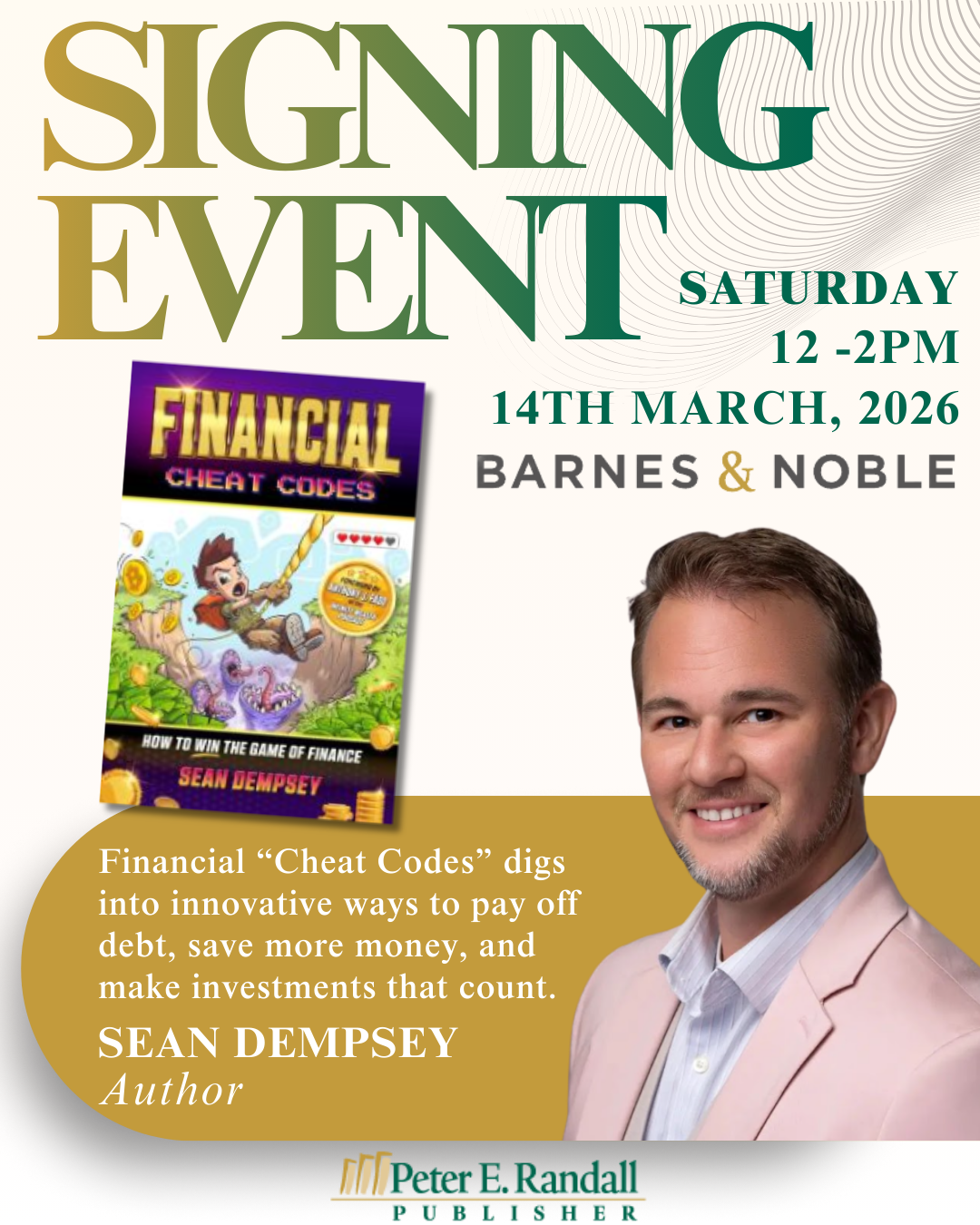 March 14: Local author to sign new personal finance book at Barnes ...